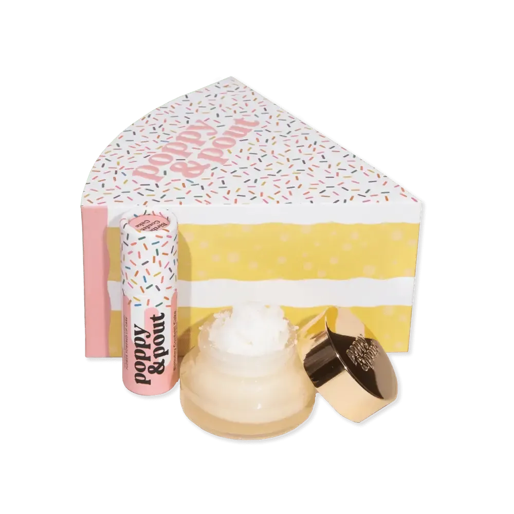 Lip Care Duo - Birthday Cake – Shop Hidden Treasure Boutique